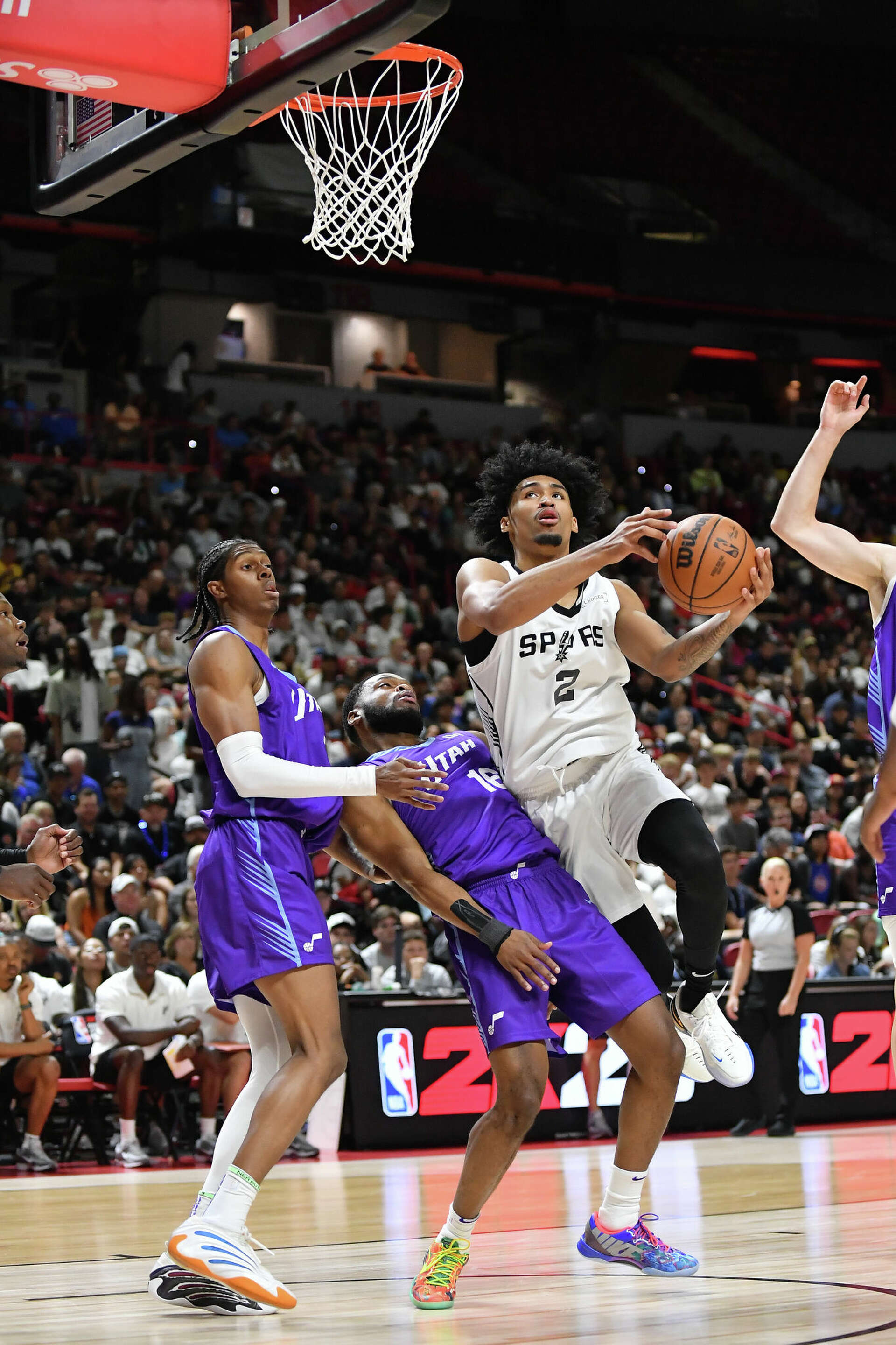 Spurs rookie guard Dylan Harper impresses in NBA preseason debut