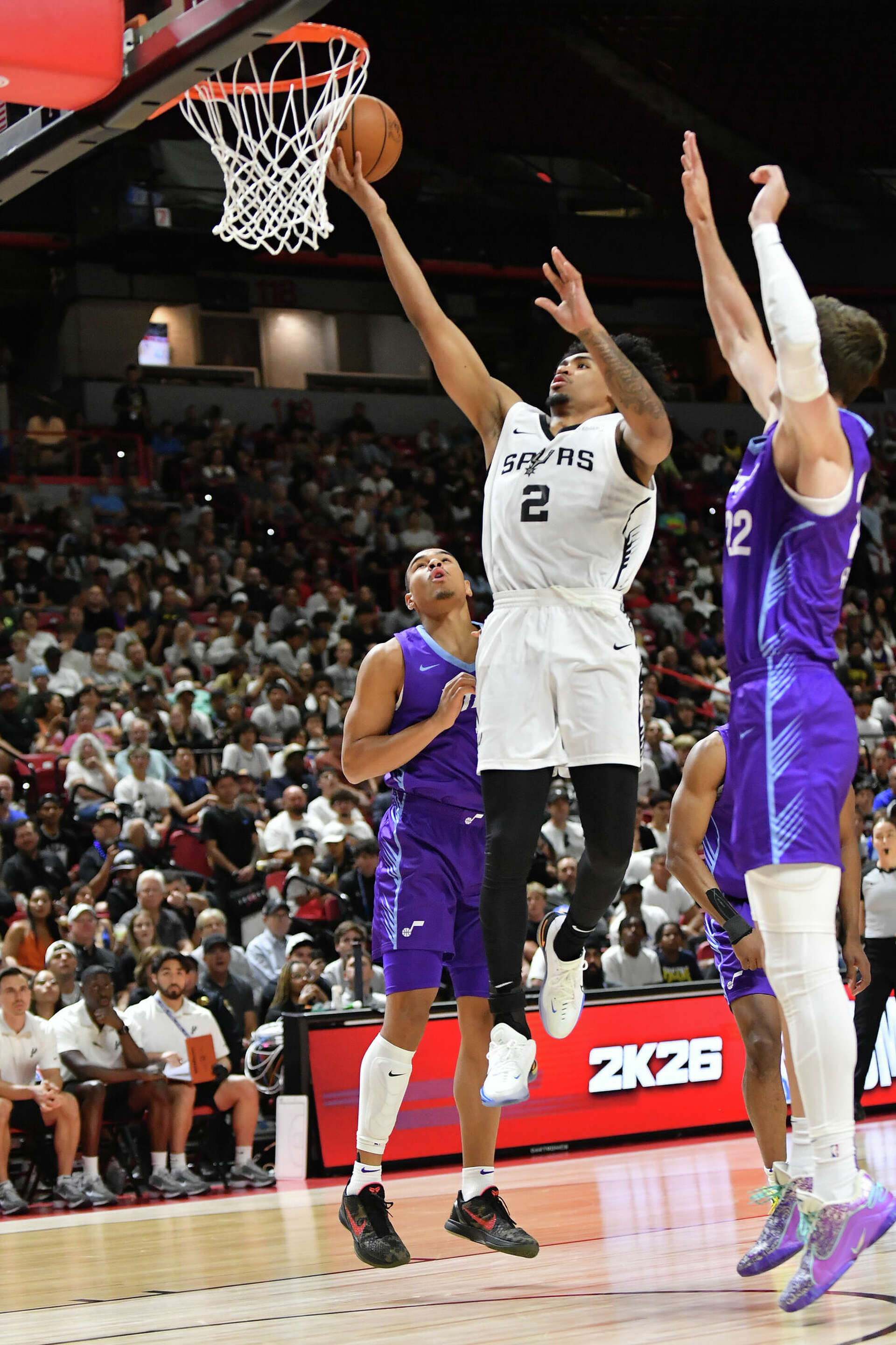 Dylan Harper overcomes slow start to help push Spurs to overtime win