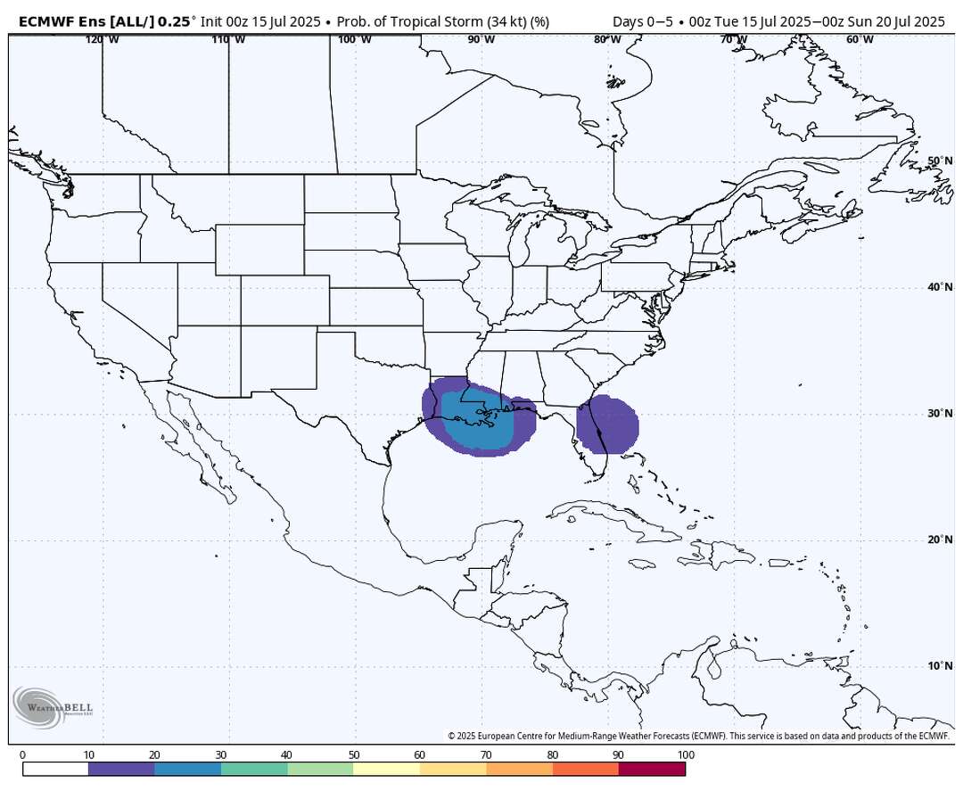 Tropical threat may become Dexter. Texas should pay attention.