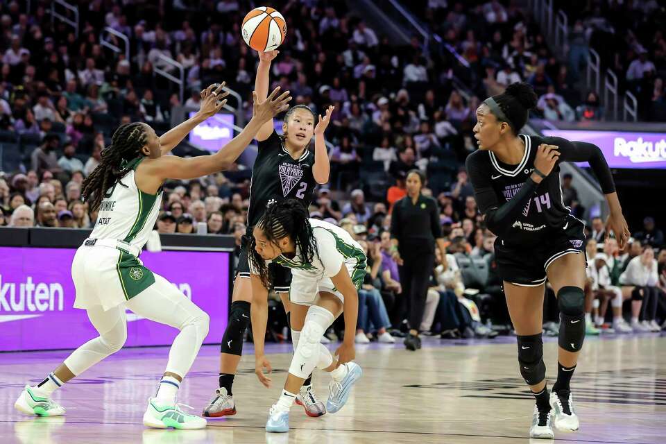 Valkyries' Kaitlyn Chen has made the most of her second WNBA chance