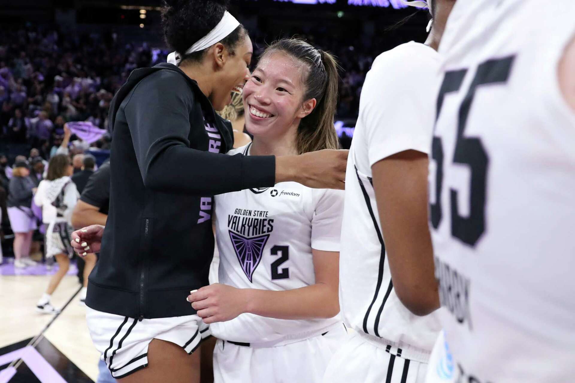 Valkyries' Kaitlyn Chen has made the most of her second WNBA chance