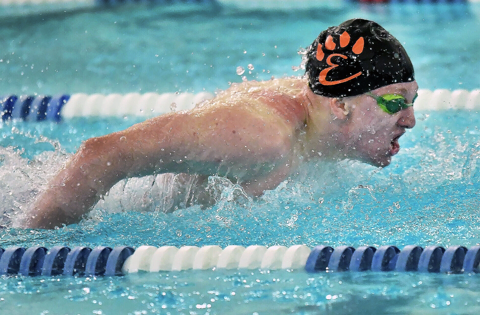 Andre Myers leads Edwardsville to sectional swim title, wins top honor