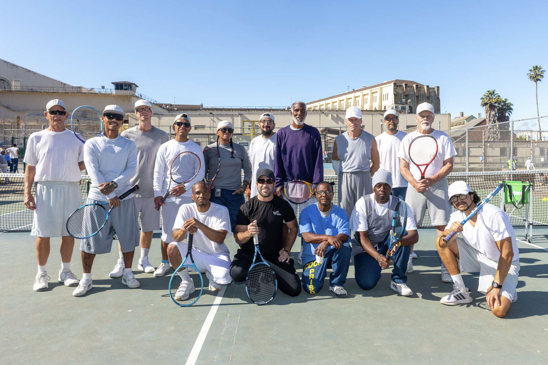 The Bay Area's most in-demand tennis court is inside a prison