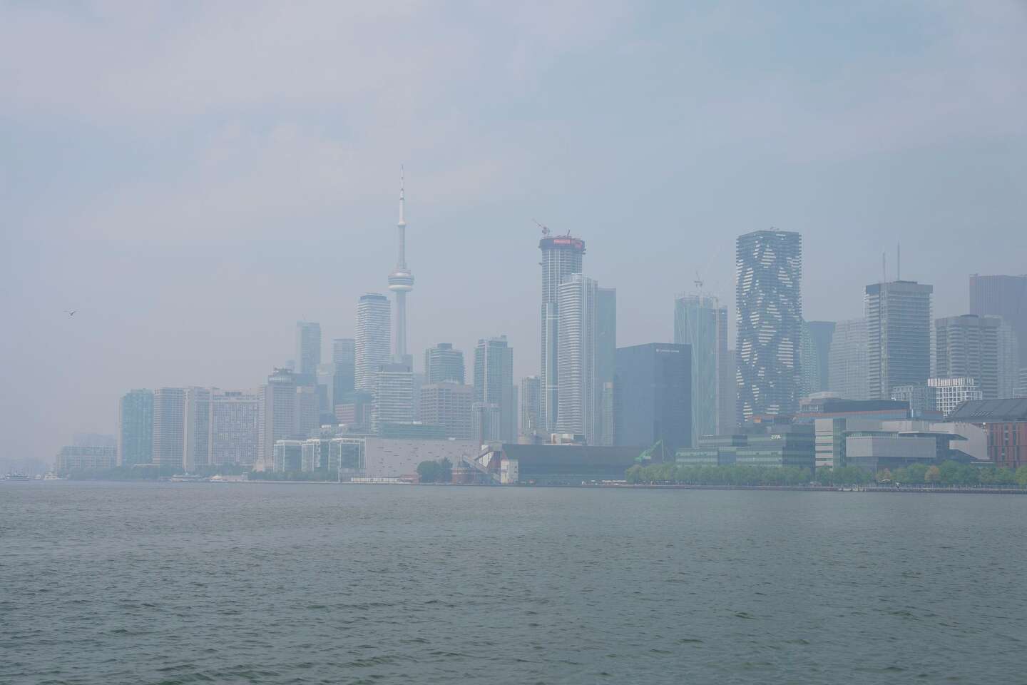 Canadian wildfire smoke causing hazy skies in CT Monday, officials say