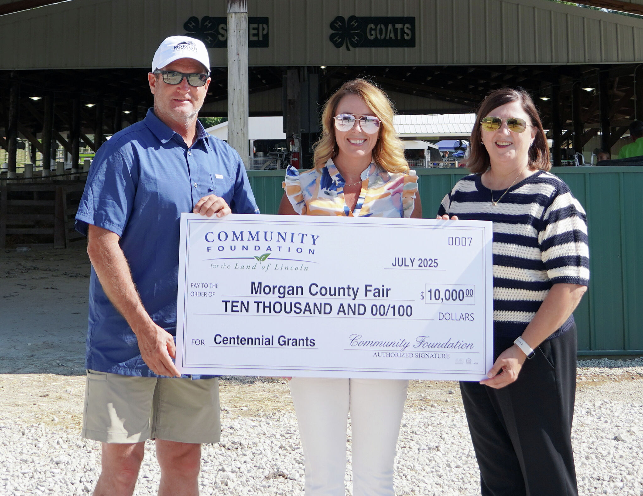 Morgan fair among several to receive Community Foundation grants