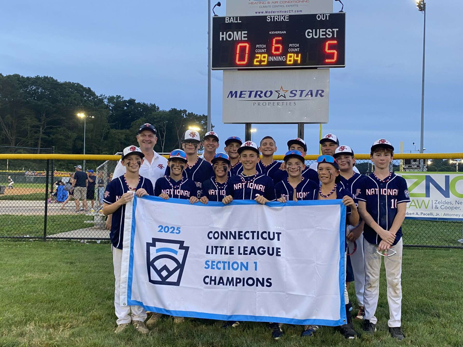 Fairfield National beats Ridgefield for Section 1 Little League title