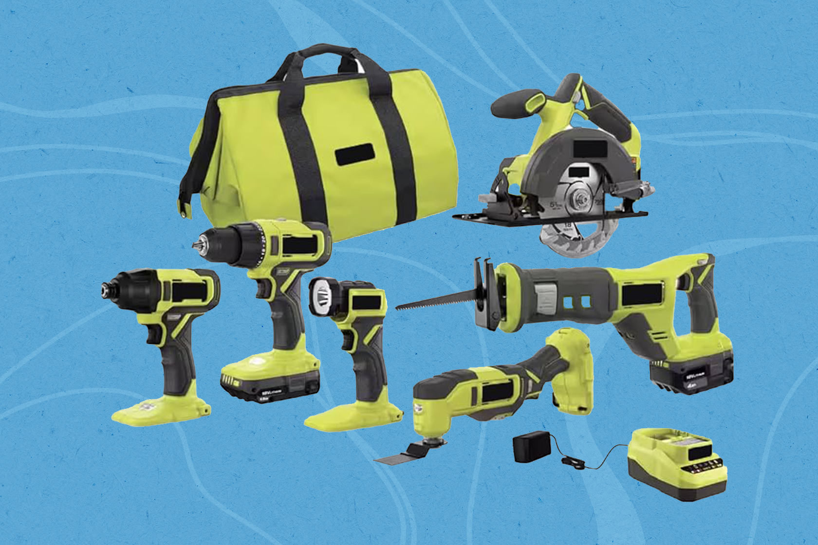 This 6-tool combo kit is the highlight of Ryobi Days at The Home Depot