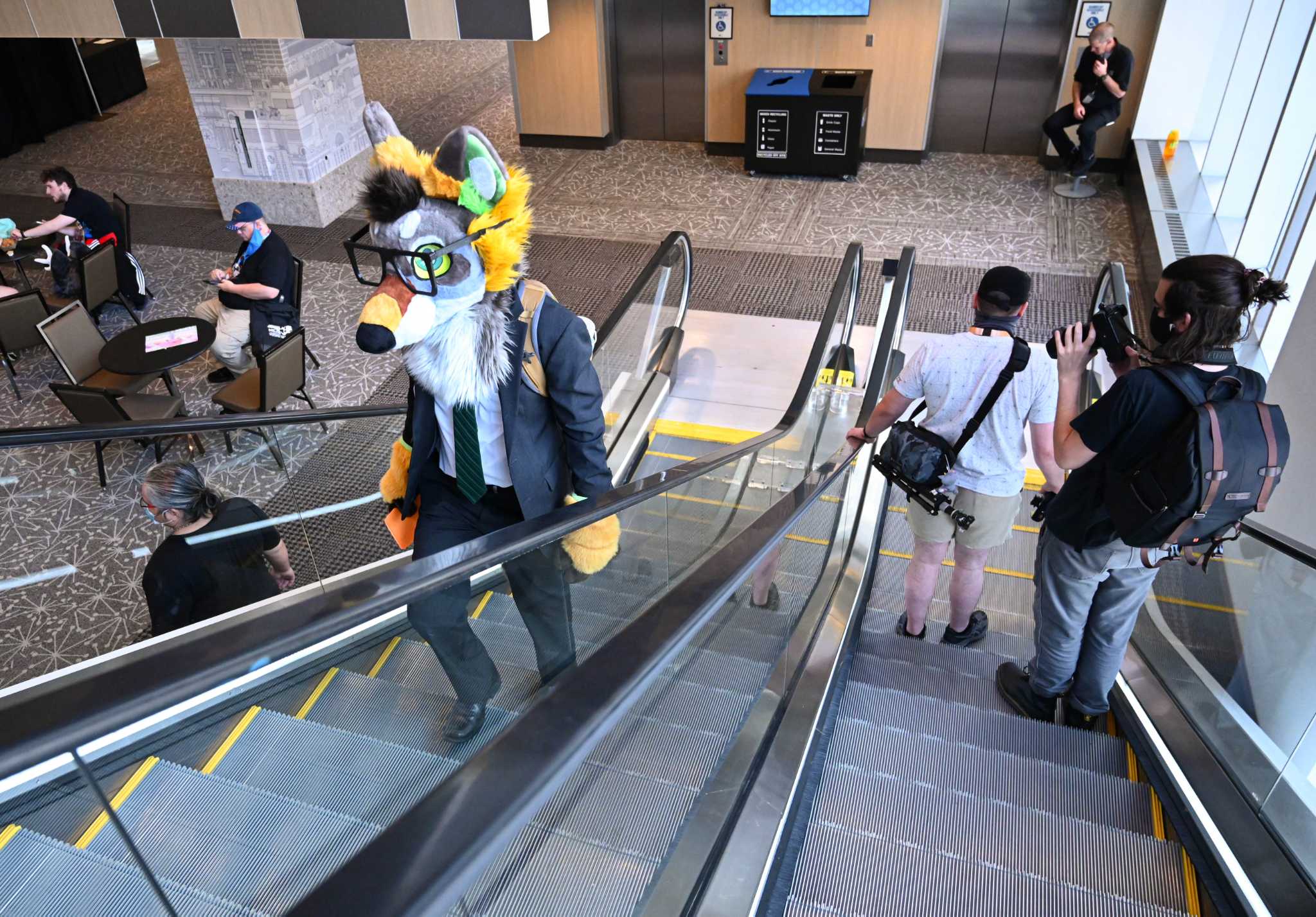 Photos: Fuzzy faces take Albany