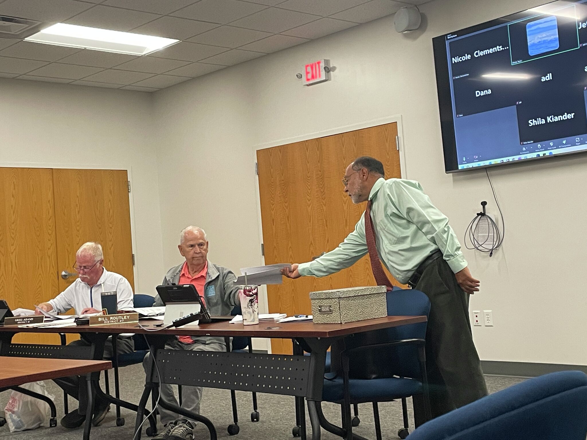 Mecosta County commissioners hold closed session on Tonkin Drain