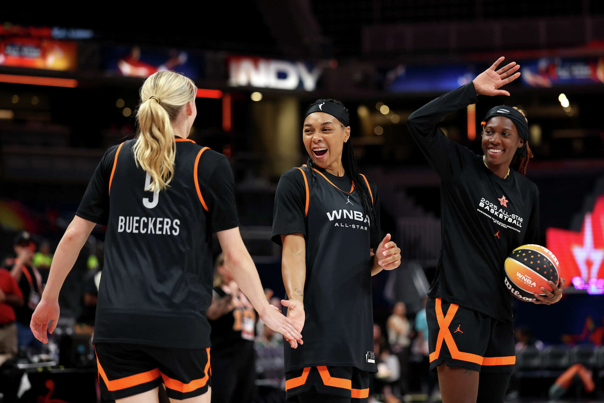 Paige Bueckers enjoying her first WNBA All-Star experience