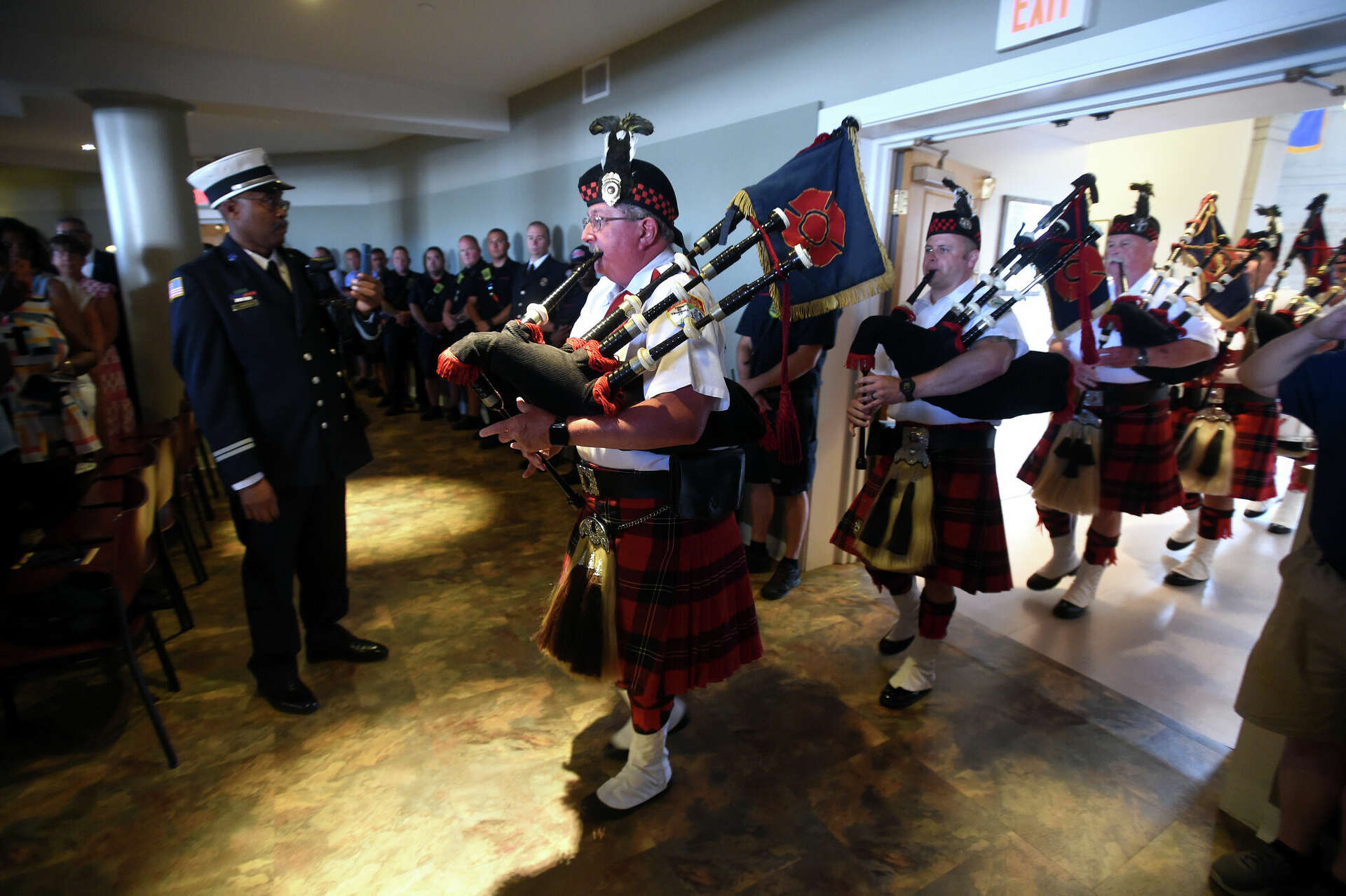 Photos: Hamden swears in first female Black fire chief