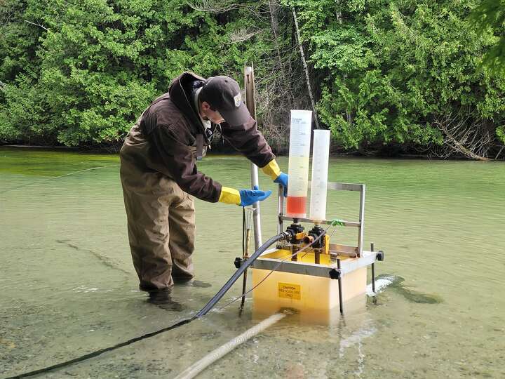 Benzie County rivers treated to kill invasive lamprey
