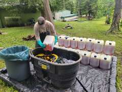 Benzie County rivers treated to kill invasive lamprey