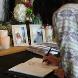 Who did the 'Be Someone,' 'Toeflop' graffiti in Houston?