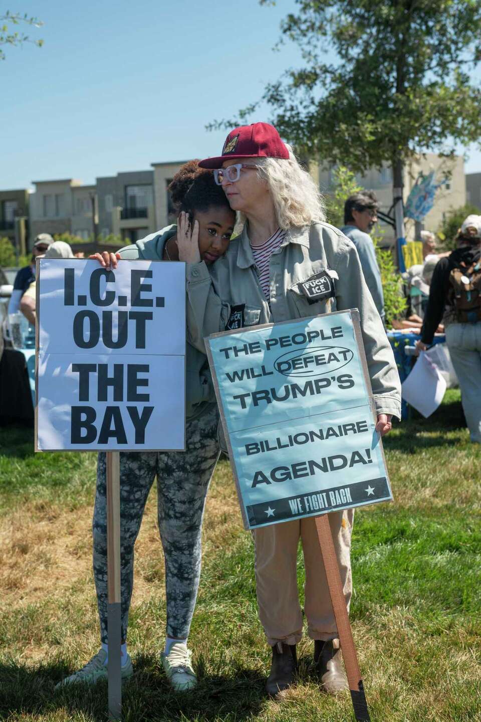 ‘Keep ICE out of Dublin’: Hundreds rally for immigrant protections