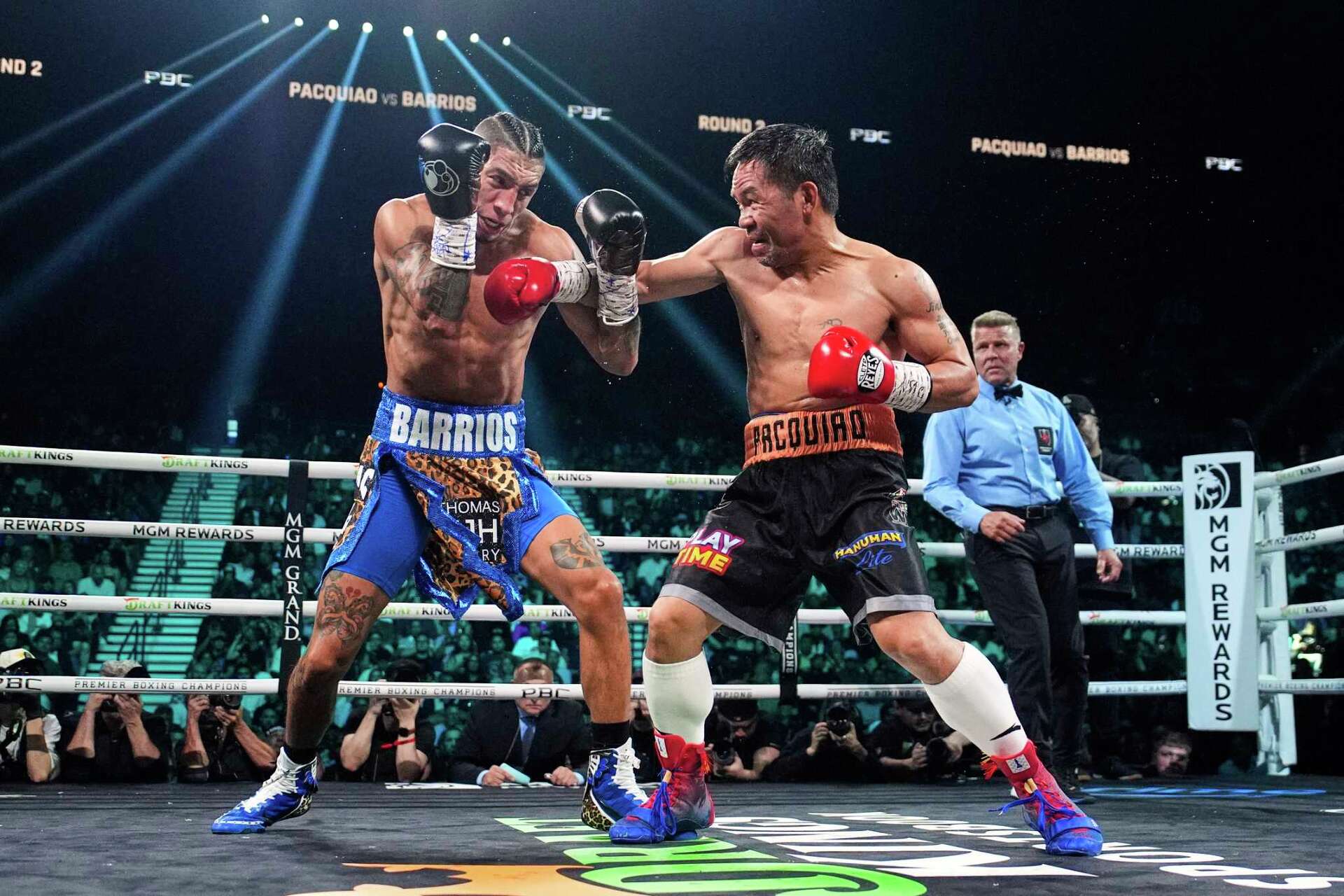 Mario Barrios pushes Manny Pacquiao to majority draw to retain belt