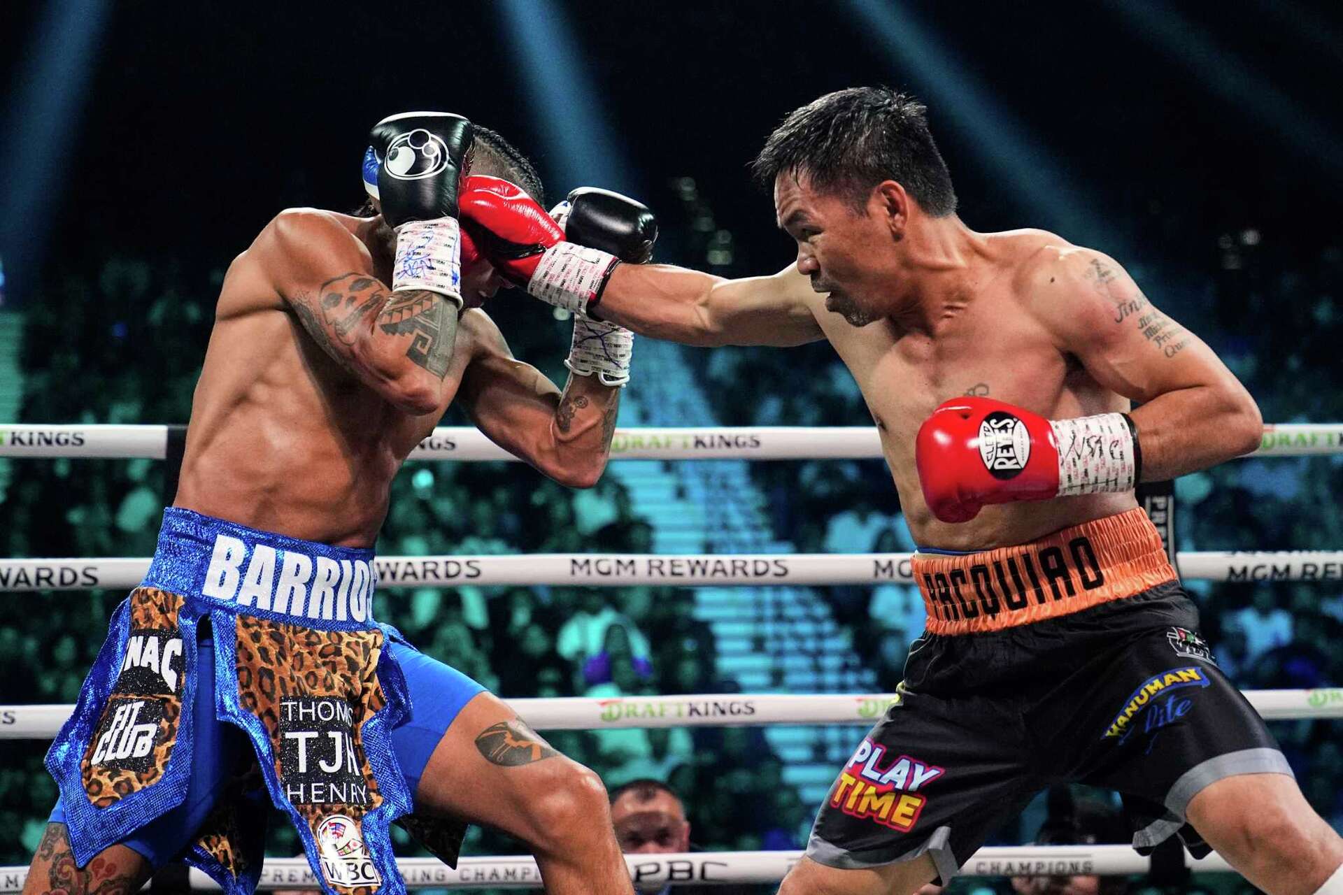 Mario Barrios pushes Manny Pacquiao to majority draw to retain belt