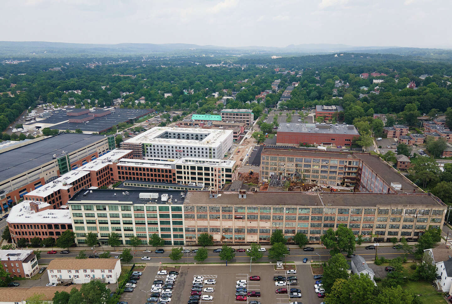 Demolition starts on last New Haven Winchester factory building