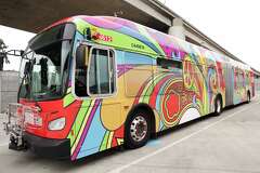 Muni just unveiled new psychedelic buses in San Francisco