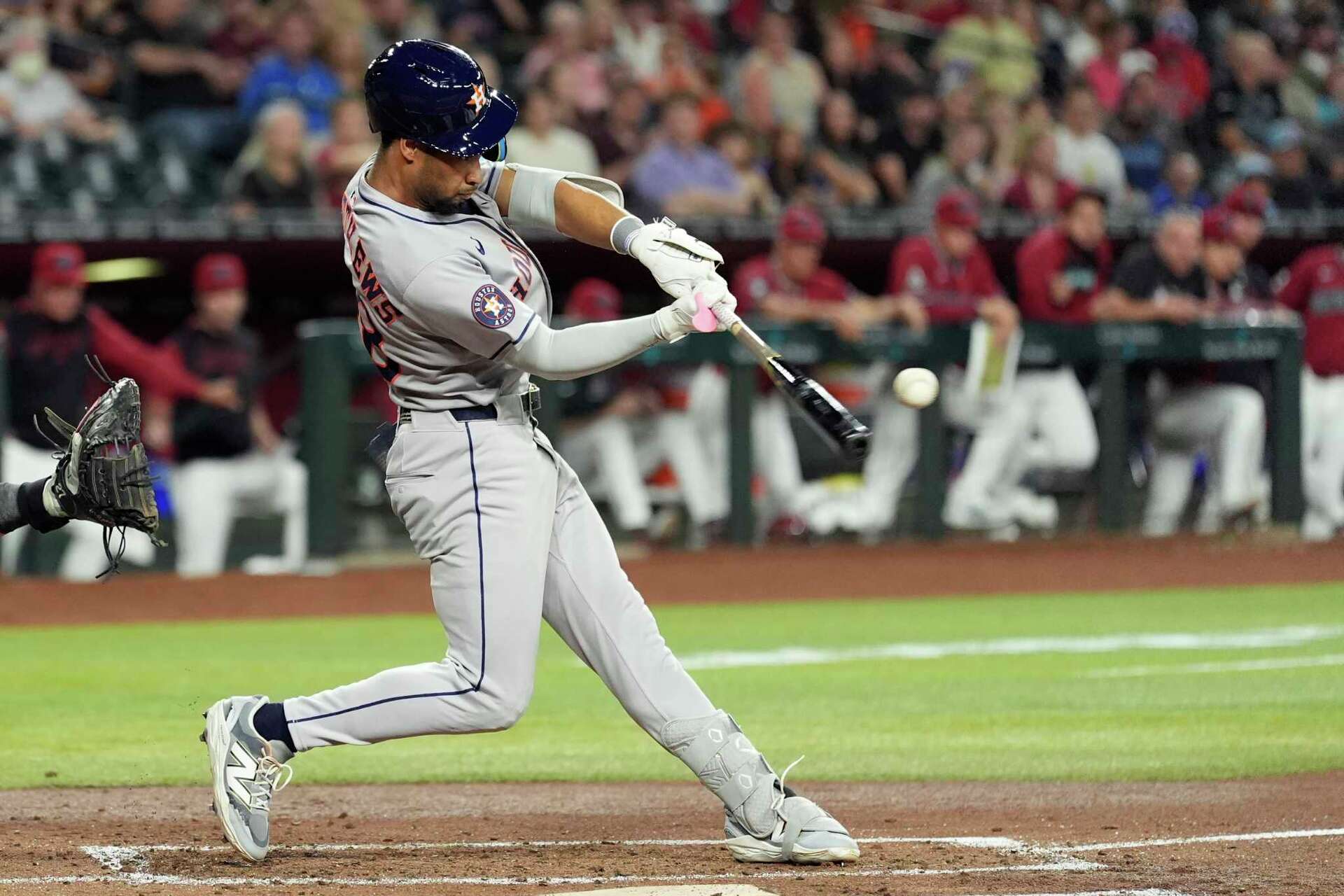 Brice Matthews' first two career homers lead Astros past Diamondbacks