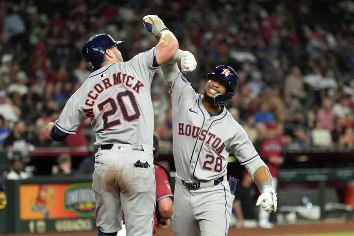 Brice Matthews' first two career homers lead Astros past Diamondbacks
