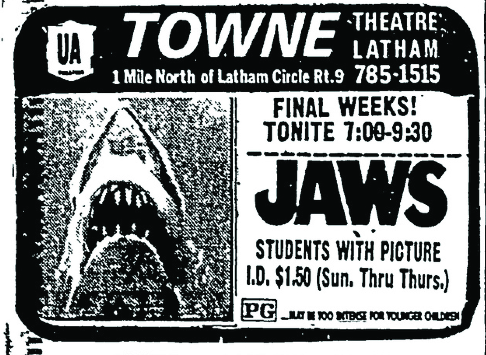 'Jaws' anniversary fuels nostalgia for Albany's Hellman's theaters