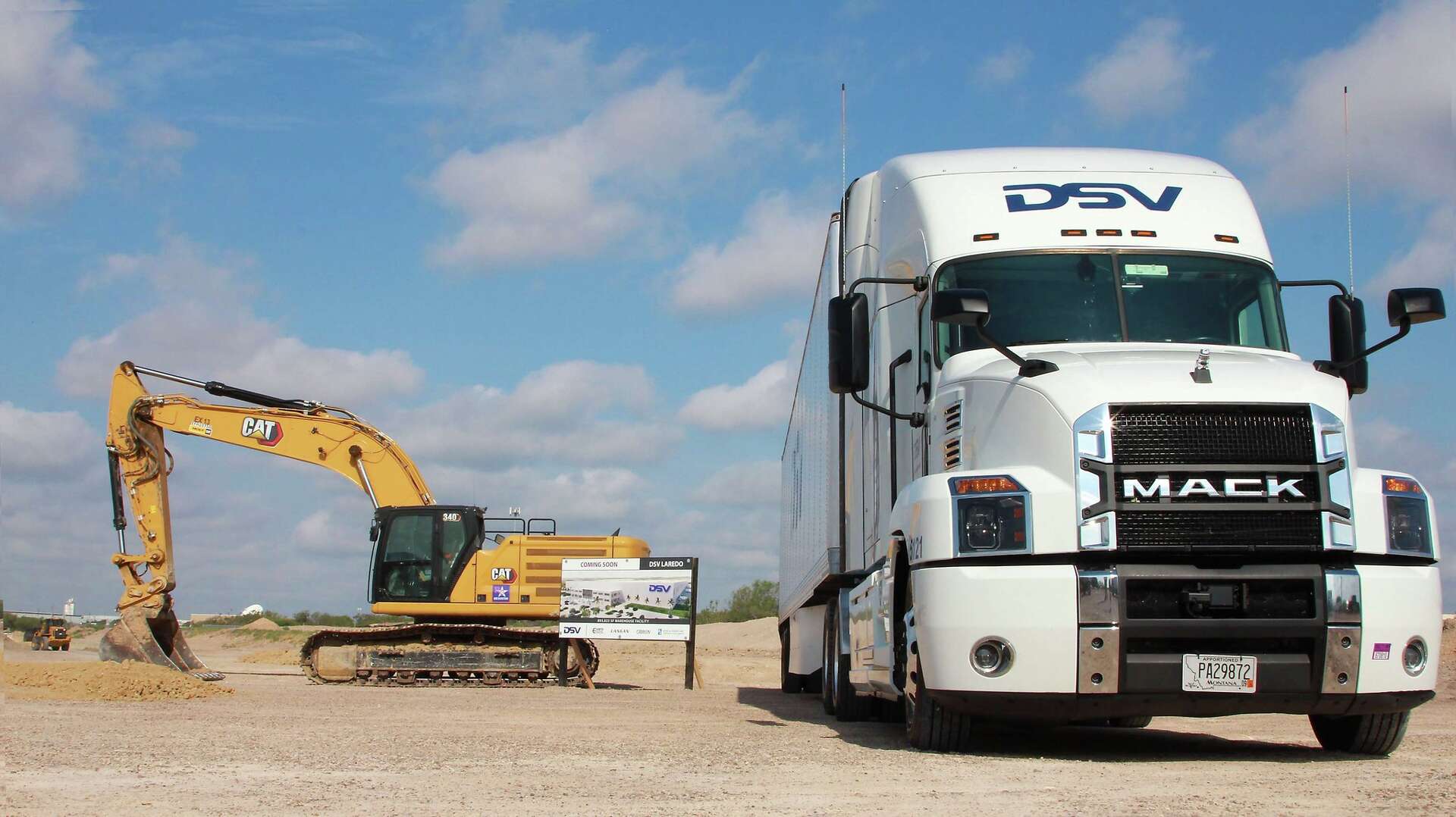 Work begins on DSV's new logistics site near the U.S.-Mexico border