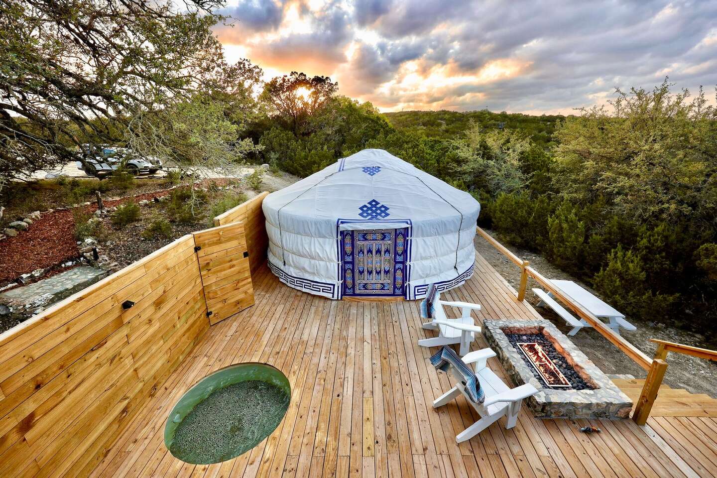 Texas couple raffles $7M Hill Country Yurtopian resort for $10