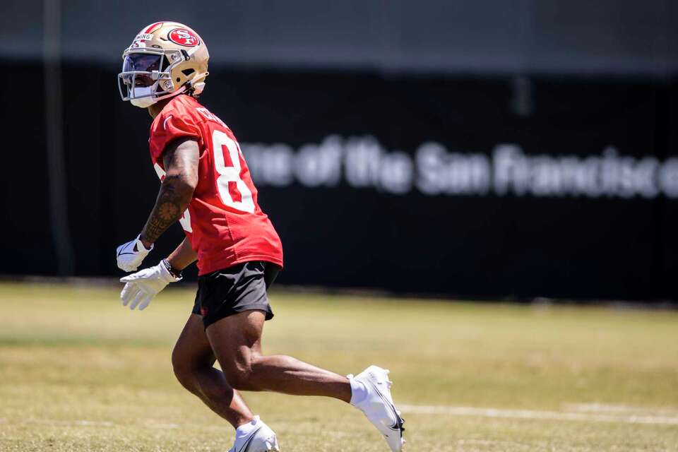 49ers’ ascending WR Jacob Cowing injured minutes into first practice