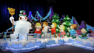 Massive ice exhibit returns JW Marriott San Antonio