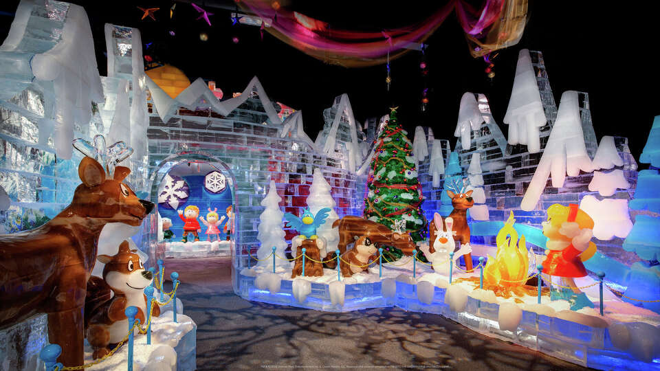 Massive ice exhibit returns JW Marriott San Antonio