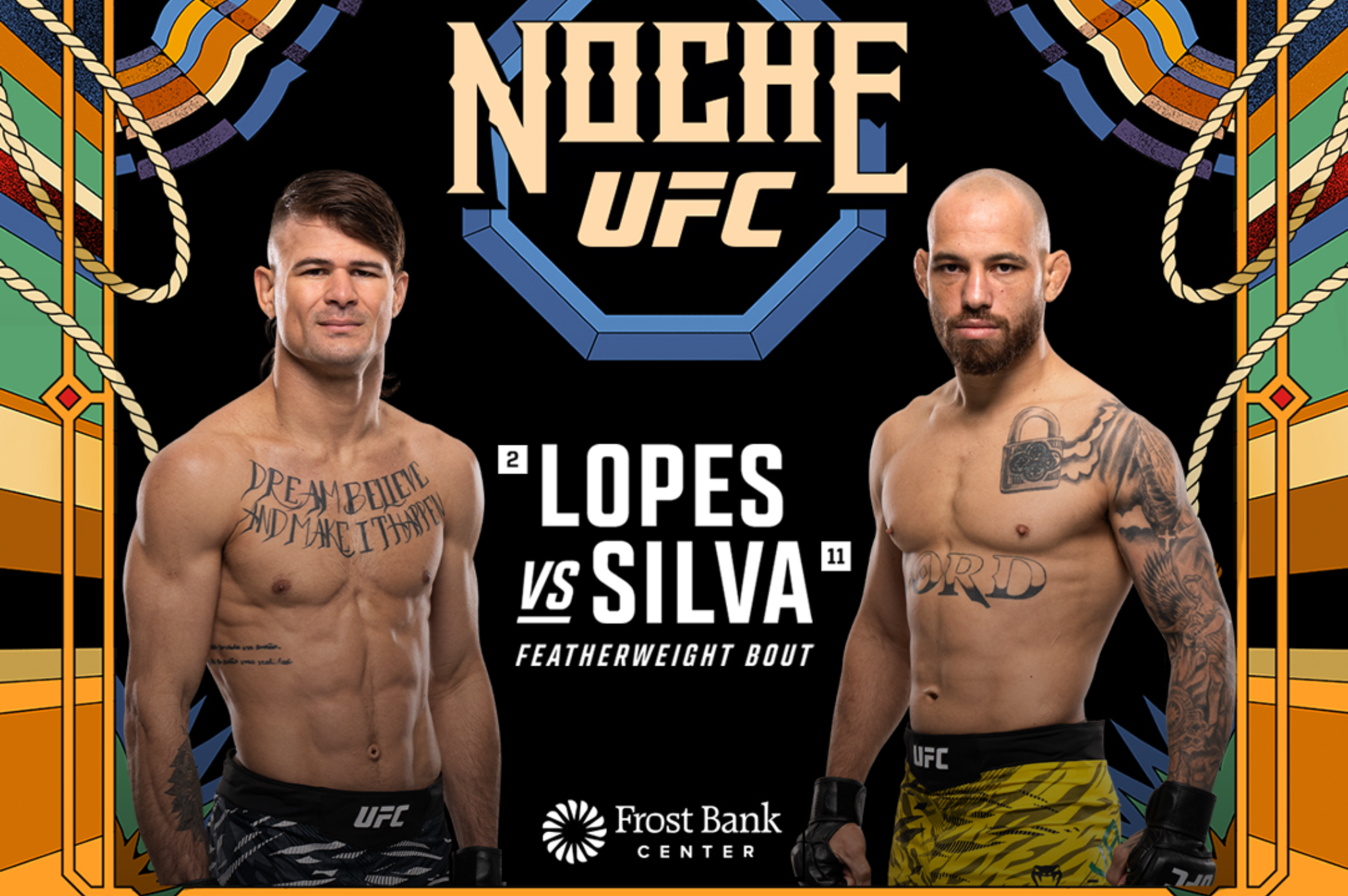 8-fight San Antonio 'Noche UFC' card revealed