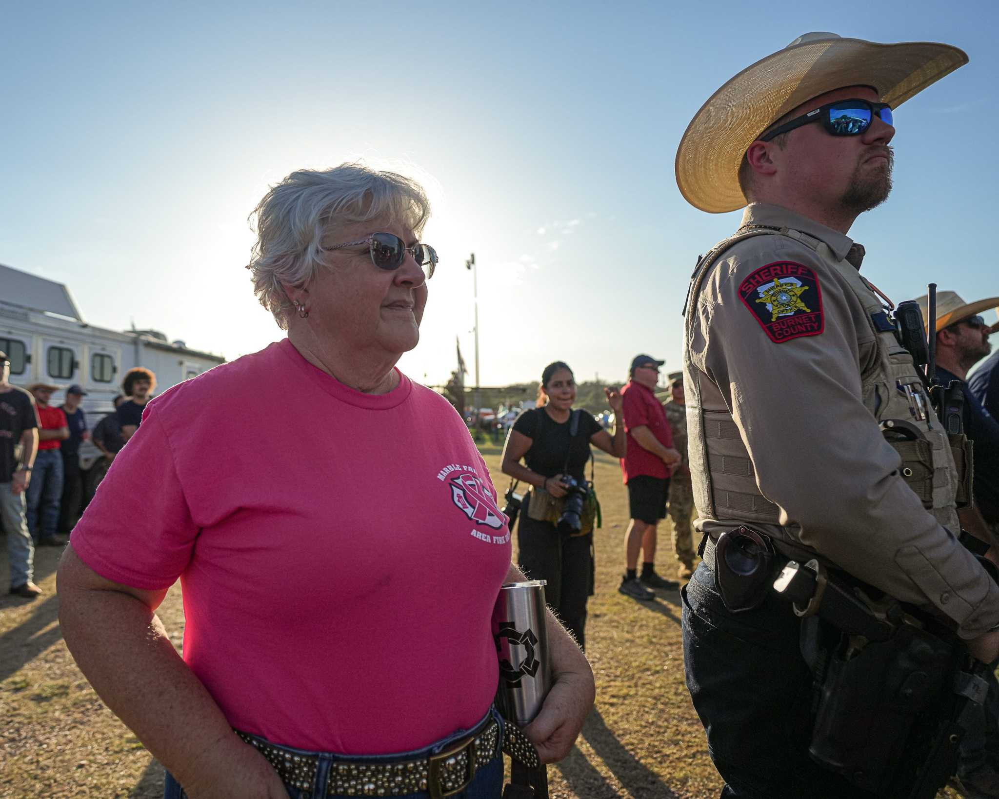 Marble Falls fire chief Michael Phillips honored at Marble Falls rodeo