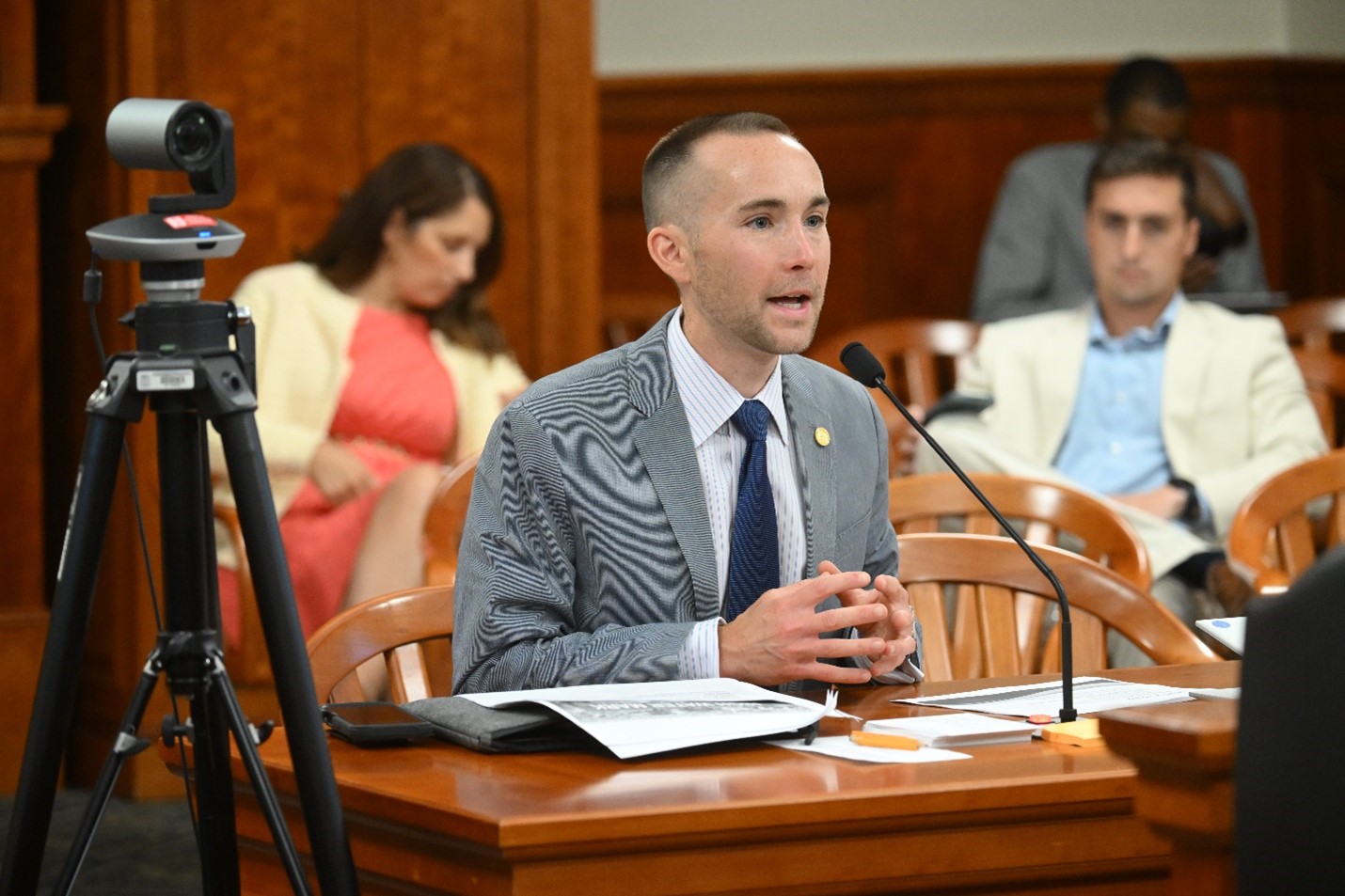 State Rep. Bill G. Schuette honors Charlie Kirk