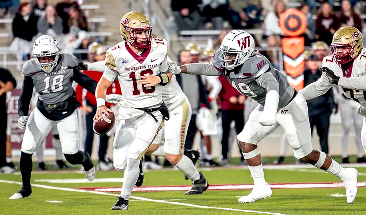 WT football slated to finish 6th in the LSC for the 2025 season