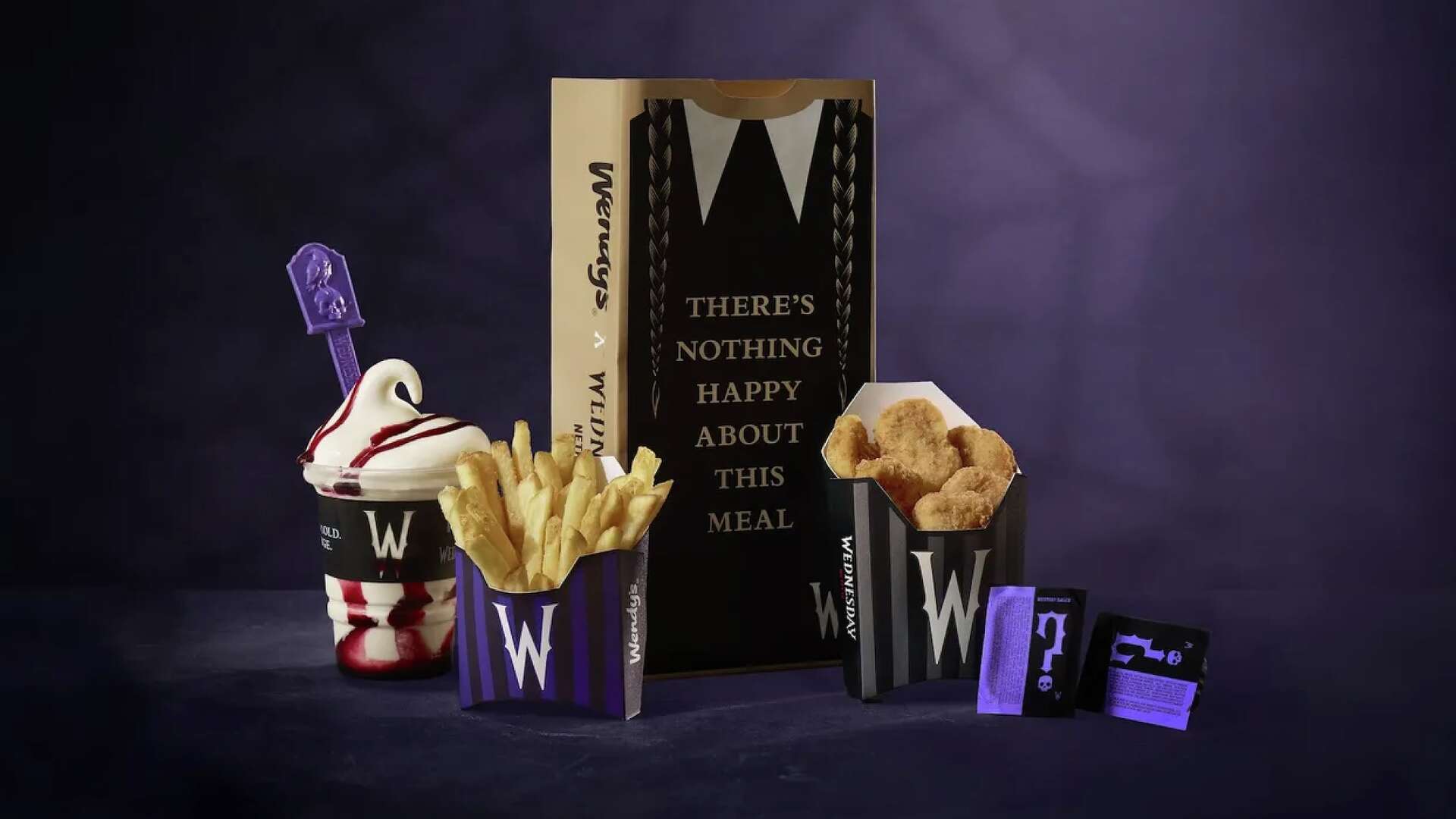 Wendy’s, Netflix unveil ‘Meal of Misfortune’ with Wednesday Addams the