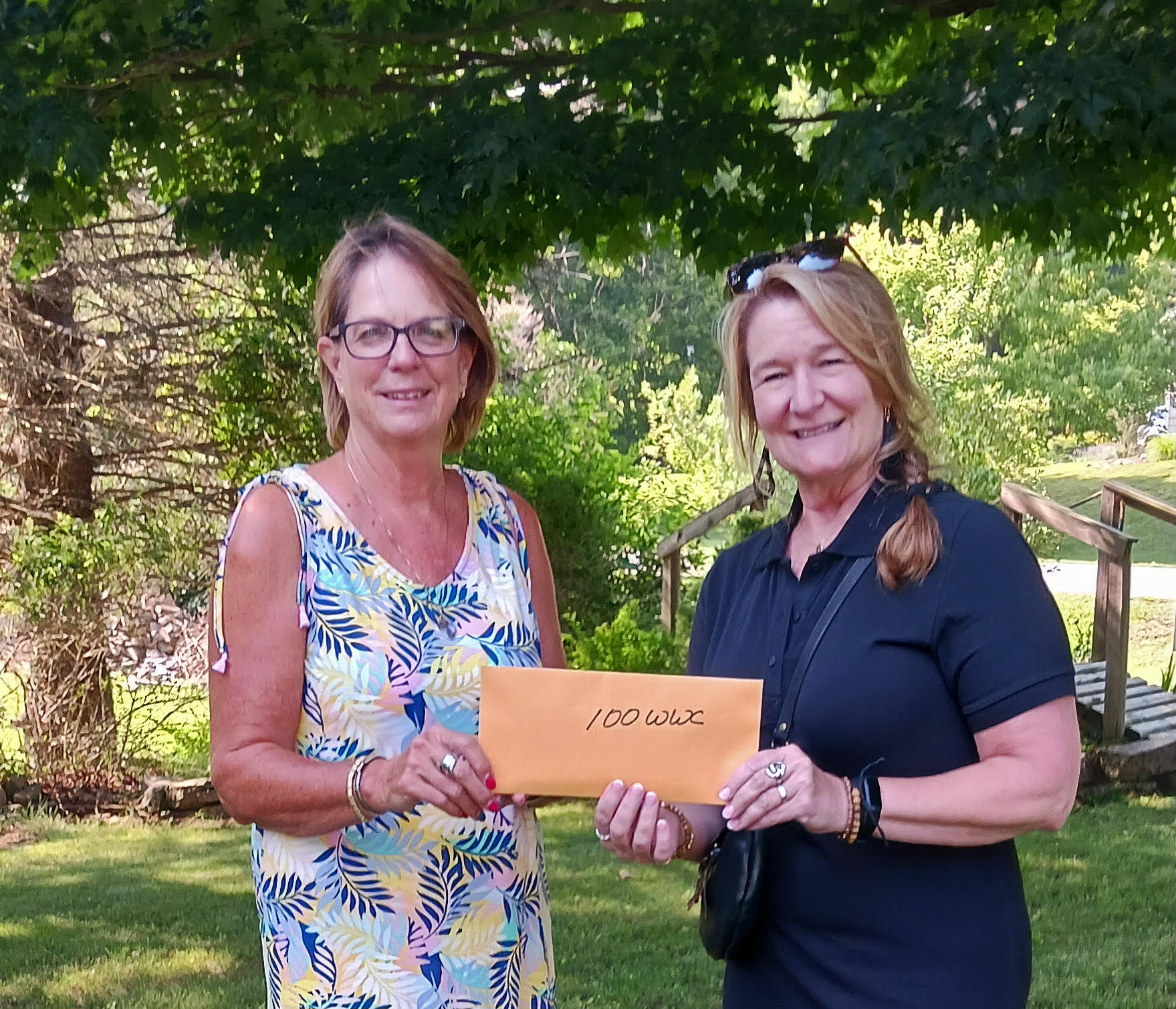 Manistee group donates $10K to help victims of violence, abuse