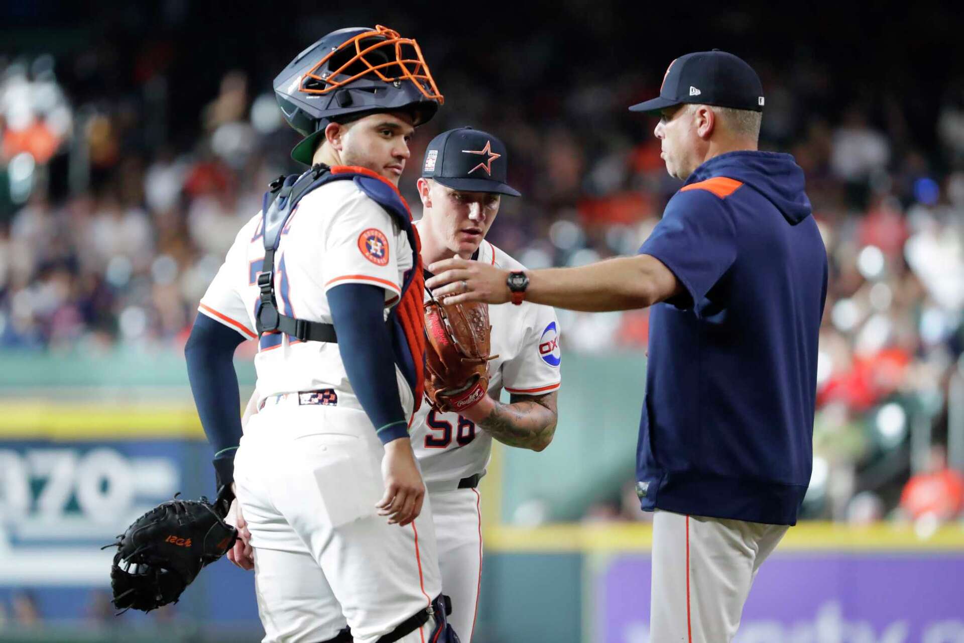 Houston Astros' ace Hunter Brown lasts only 5 innings again