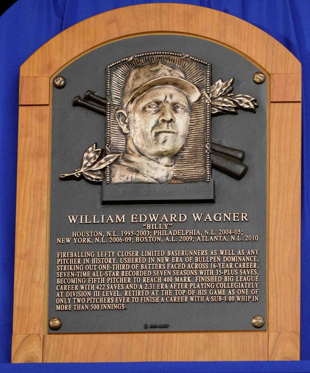 Houston Astros closer Billy Wagner joins Hall of Fame