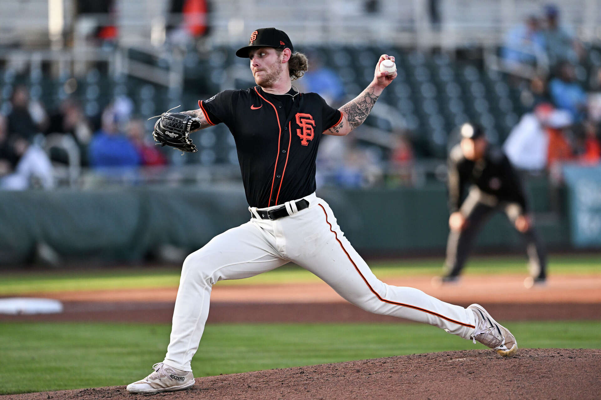 Giants’ top pitching prospect Carson Whisenhunt will debut Monday