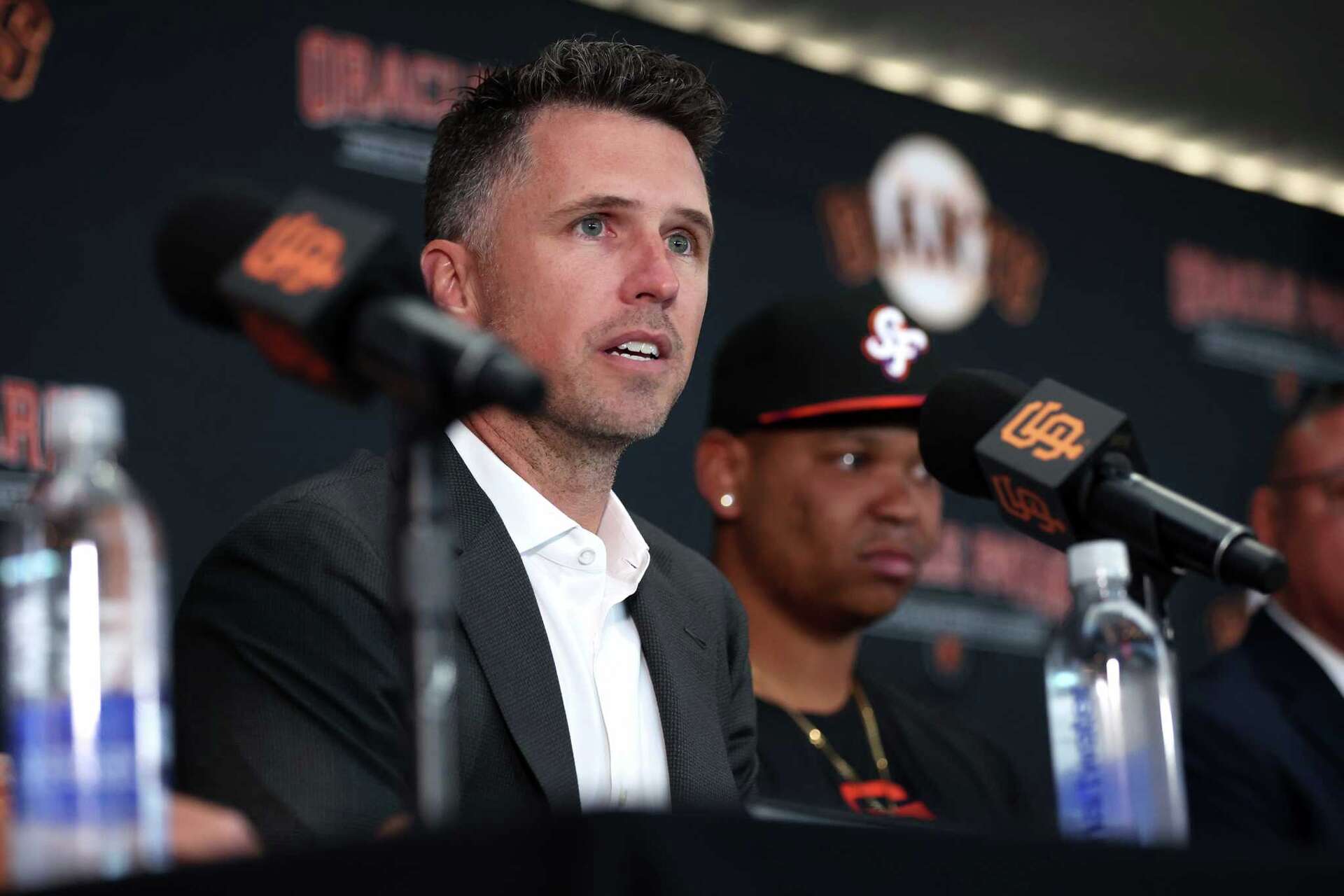 Giants’ Buster Posey knows the question, but can he find the answer?