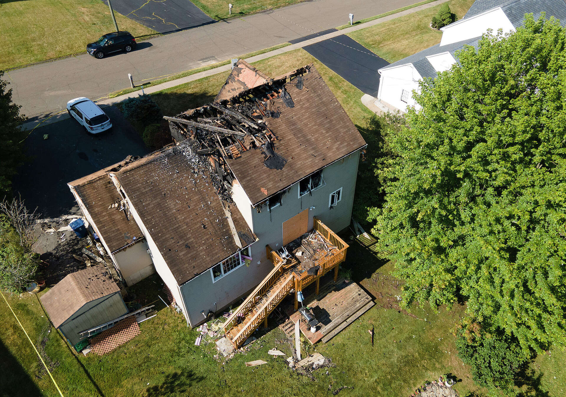 Autopsy shows cause of death for firefighter in Plainville house fire