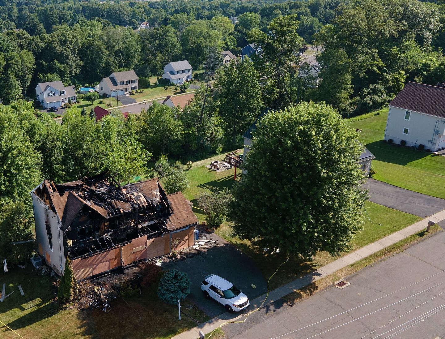 Autopsy shows cause of death for firefighter in Plainville house fire