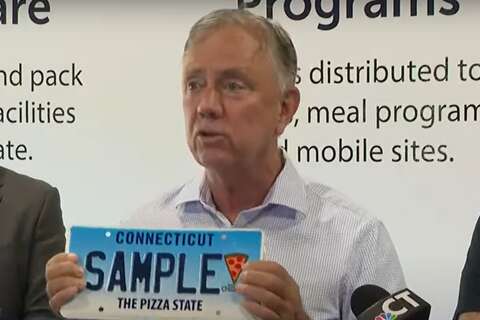 New CT 'Pizza State' license plate now available