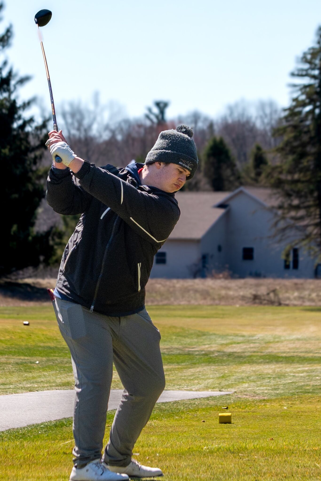 Big Rapids golfer working on his game for another huge season