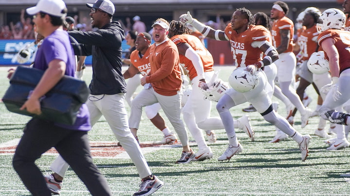Let's talk about Texas football vs. TCU and highlights from overtime ...