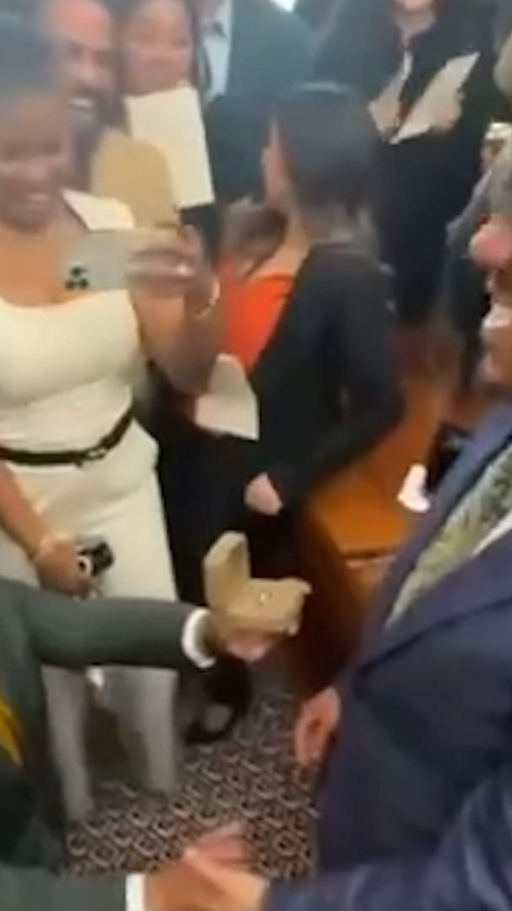 Rep. Venton Jones proposes to longtime partner on the floor of the ...