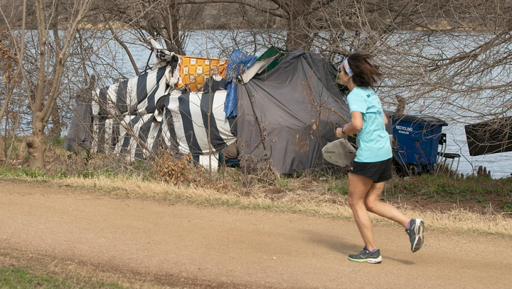 'A symptom of the problem': How homeless camps are impacting Austin's ...