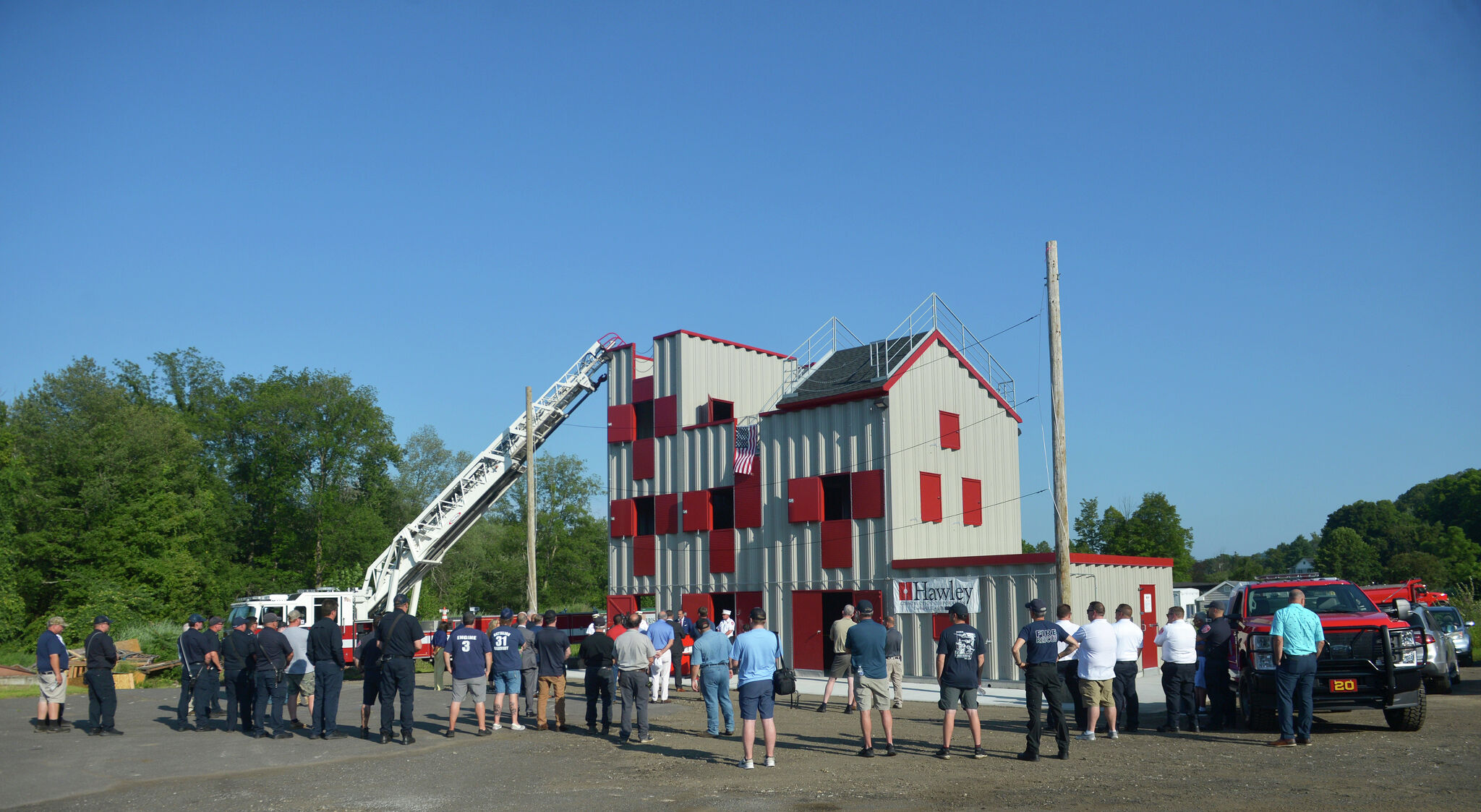 Danbury opens its news $1M 'state-of-the-art' fire training school