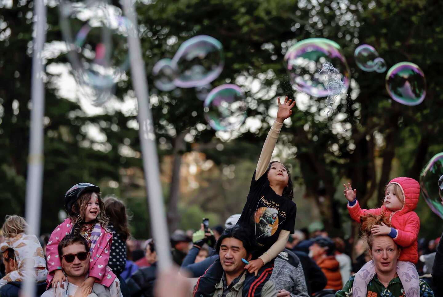Sea serpent sculpture lights up Golden Gate Park in ‘magical’ debut